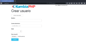 Subir imágenes y datos con el mismo formulario html - KumbiaPHP Framework PHP en español